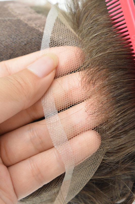 Natural Durable Mens Lace Front Wigs | 110% Density Toupee