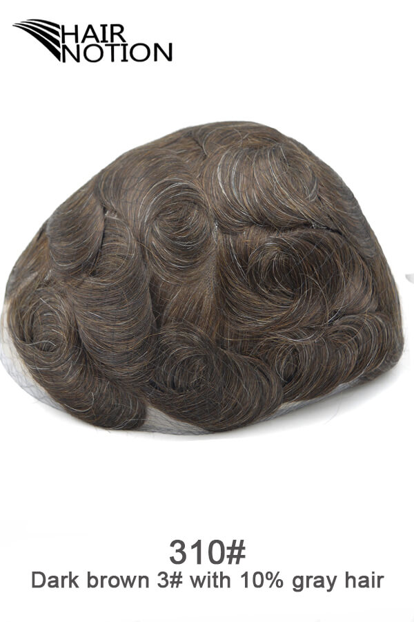 HairNotion Men's Toupee Color Selection | Find Your Perfect Shade Today!