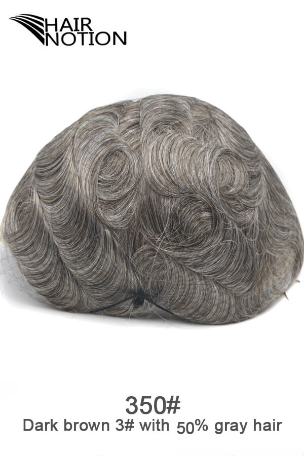 HairNotion Men's Toupee Color Selection | Find Your Perfect Shade Today!